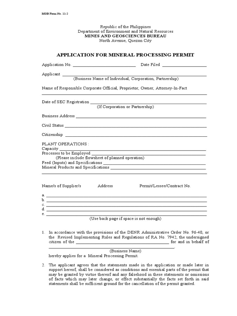 Application For MPP | PDF | Common Law | Government