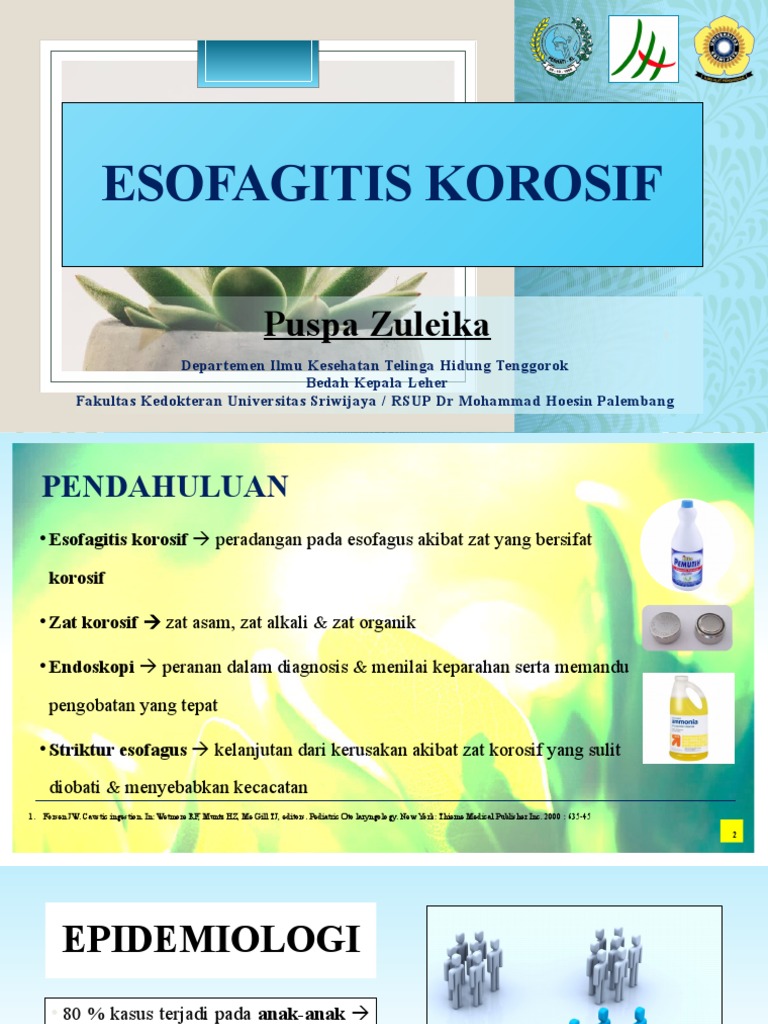 Penanganan Esofagitis Korosif pada Anak | PDF