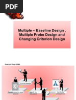 Changing Criterion Design in ABA | PDF | Validity (Statistics ...