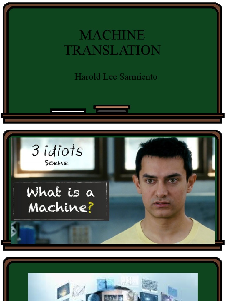 Machine Translation | PDF