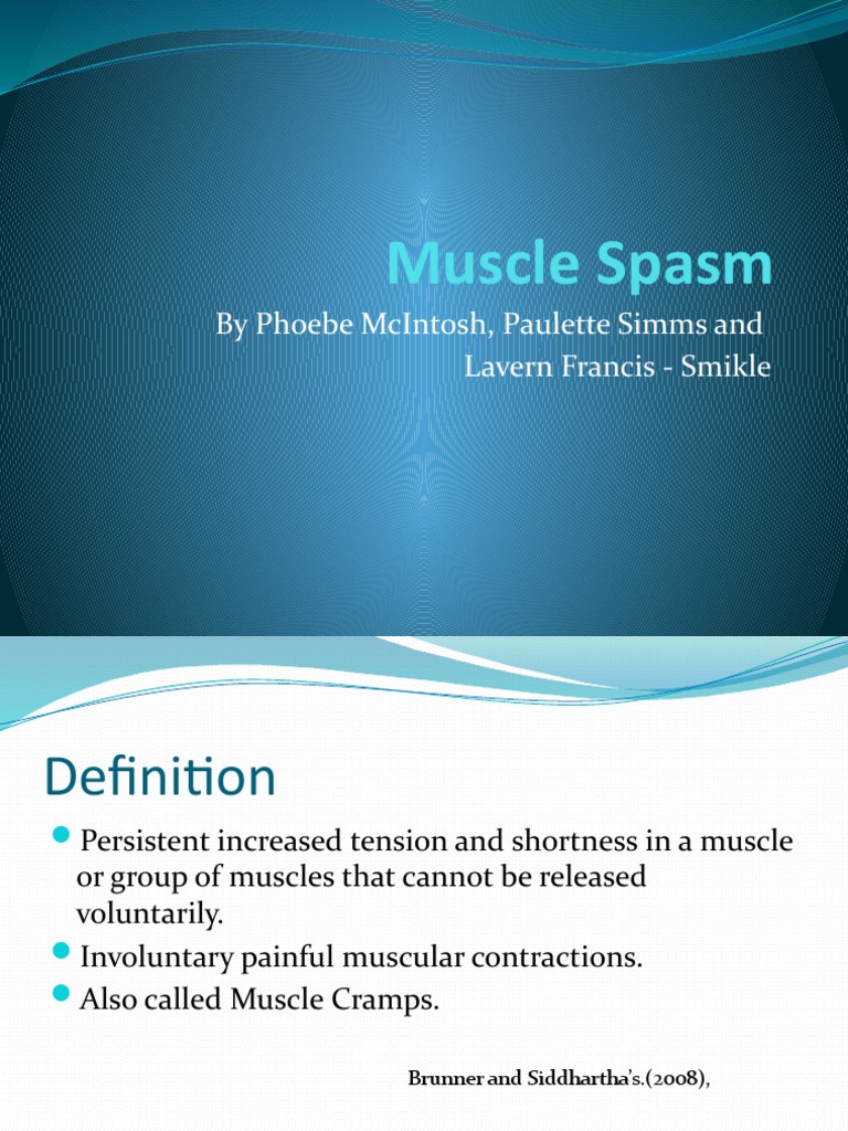 Muscle Spasm | PDF | Pain Management | Muscle