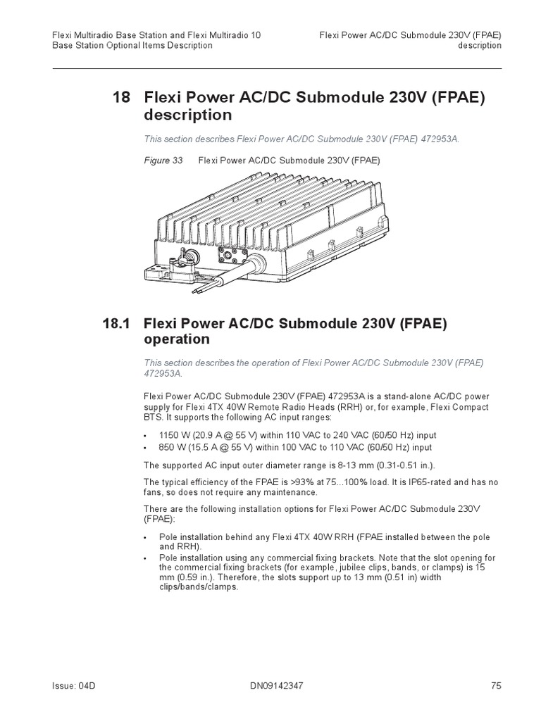 Flexi Power AC/DC Submodule Overview | PDF | Electrical Connector ...