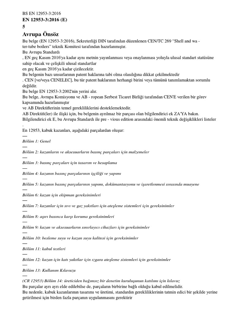 BS en 12953-3-2016-7 | PDF