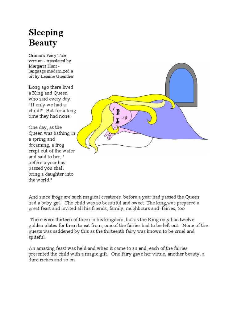Sleeping Beauty | PDF | Sleeping Beauty | Fairies