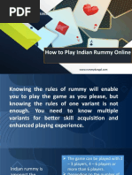 Rummy Rules PDF | PDF | Rummy | Tabletop Games