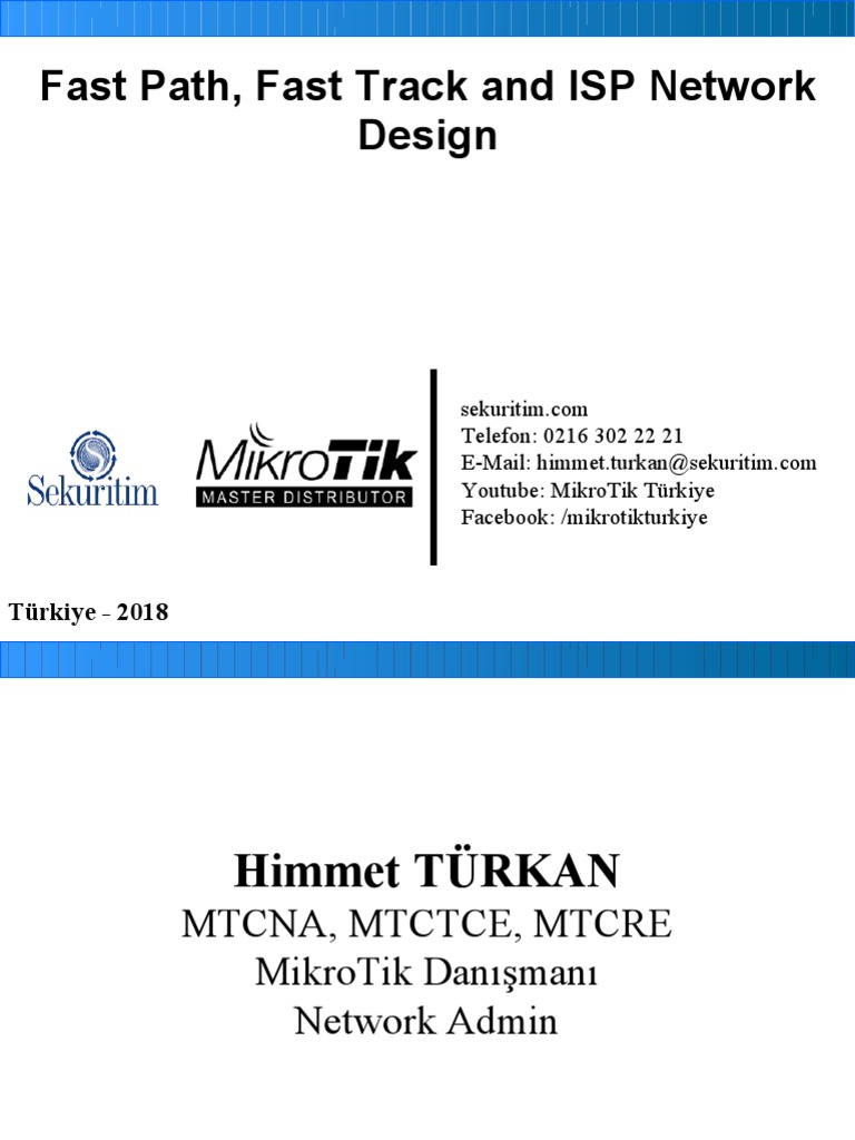 Fasttrack, Fastpath, Isp Network Design | PDF | Router (Computing) | Computer Network