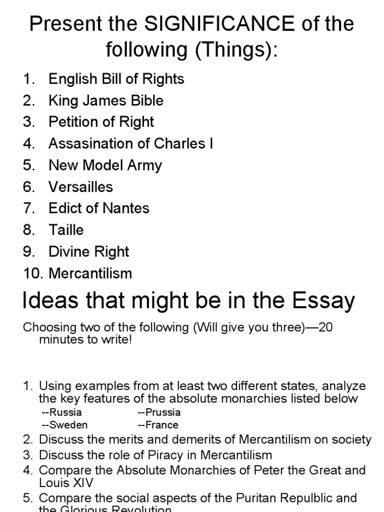 Absolute Monarchy Review | PDF