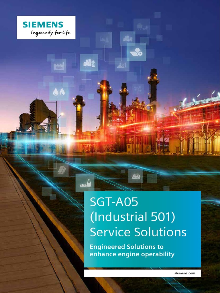 SGT-A05 (Industrial 501) Service Solutions: Engineered Solutions To ...