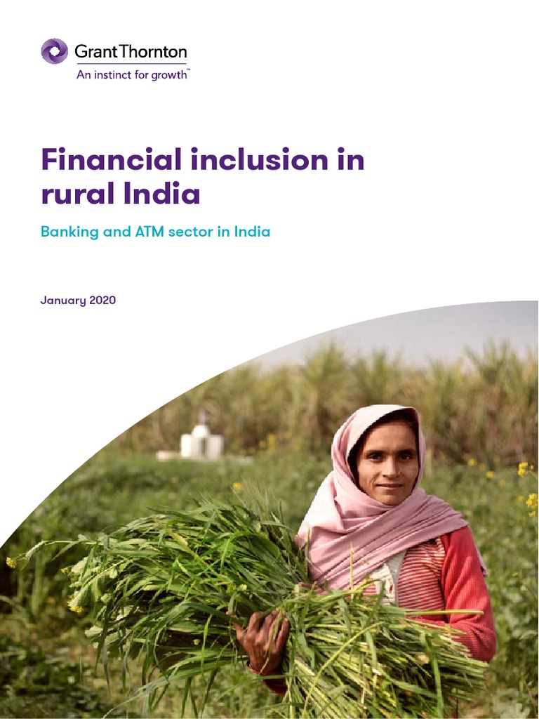 Financial Inclusion in Rural India 28 Jan | PDF | Financial Inclusion ...