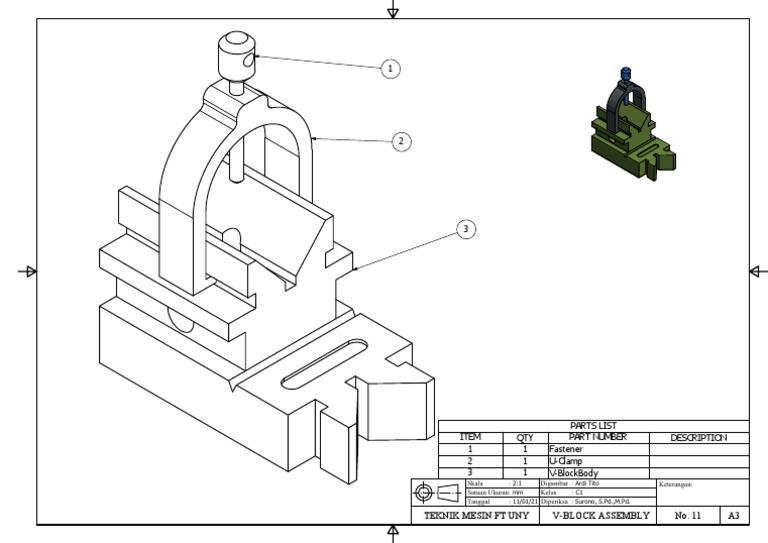 V Block Assembly | PDF