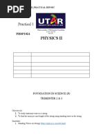 Aqa A Level - Practical 1 | PDF | Waves | Experiment