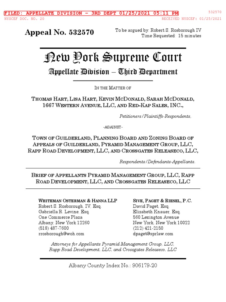 New York Supreme Court: Appellate Division - Third Department | PDF ...