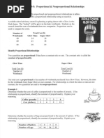 Ratios Choice Board | PDF | Ratio | Cognition