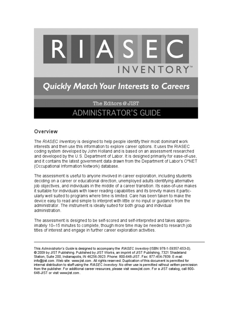 RIASEC Admin Guide | Download Free PDF | Inventory | Libraries