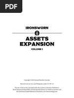 Ironsworn Character Sheet Fillable | PDF