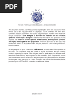 Model United Nations Rules of Procedure | PDF | Committee | United Nations General Assembly