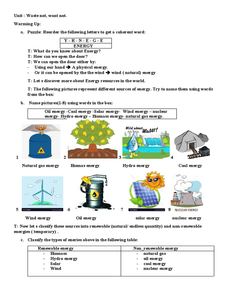 Energy Resources for Students | PDF | Fuels | Energy Development