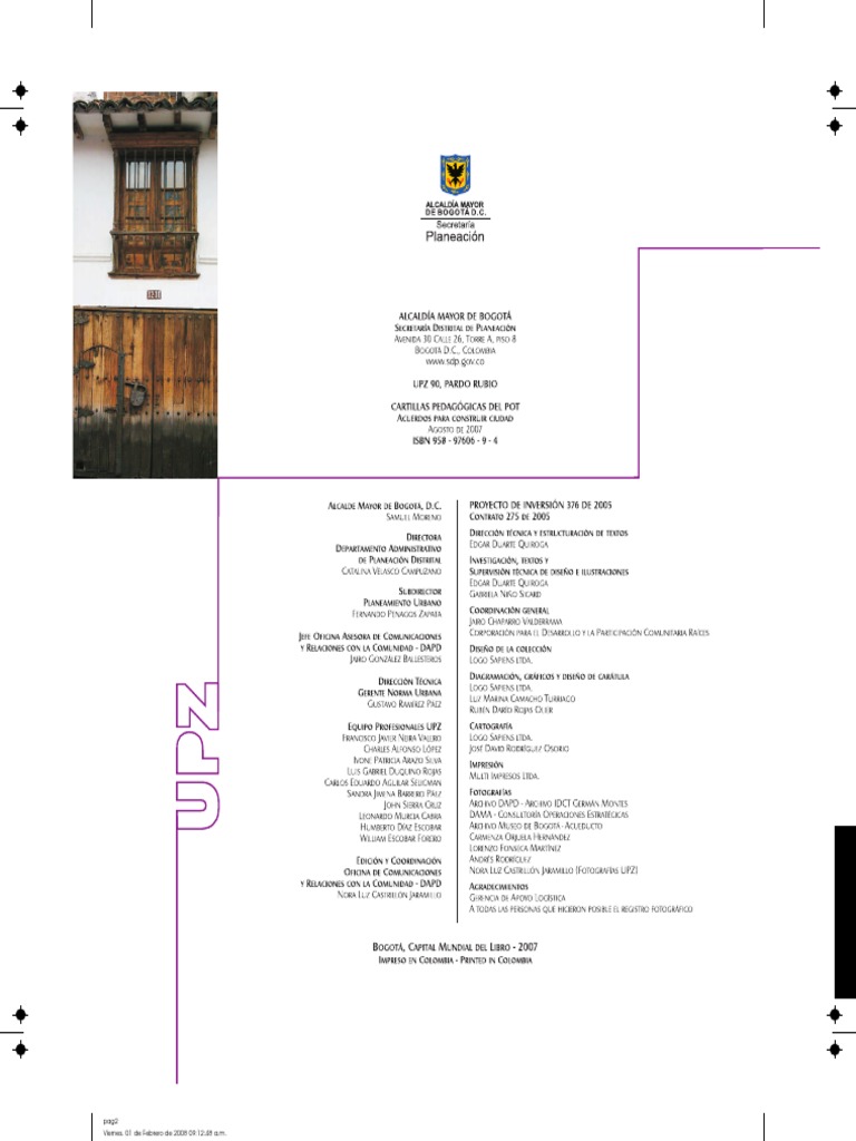 UPZ - 90 Pardo Rubio | PDF