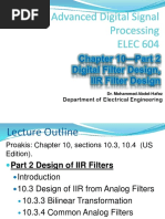 Butterworth IIR Filter Design Guide | PDF | Low Pass Filter ...