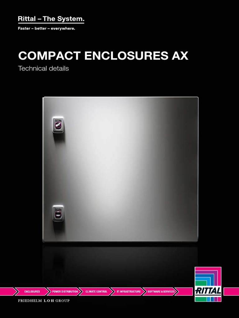 Compact Enclosures Ax: Technical Details | PDF | Door | Building Materials
