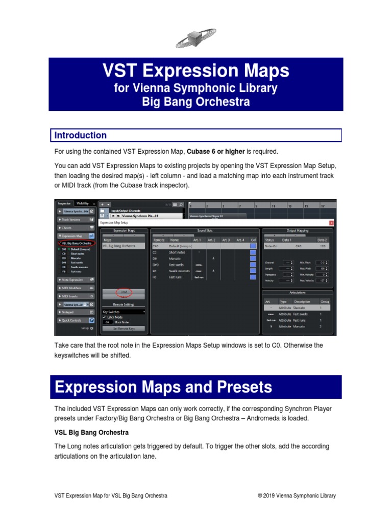 VST Expression Maps | PDF