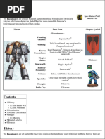 30K Force Organisation Overview | PDF | Tanks | Infantry