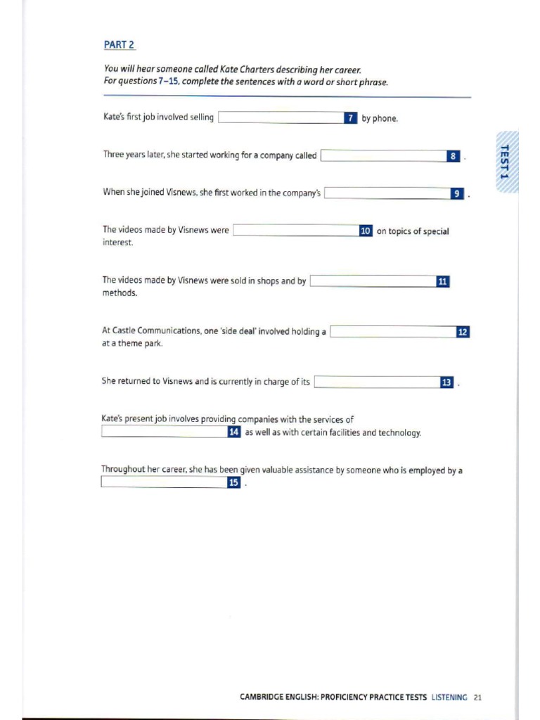 Cpe Listening Part 2 Pdf