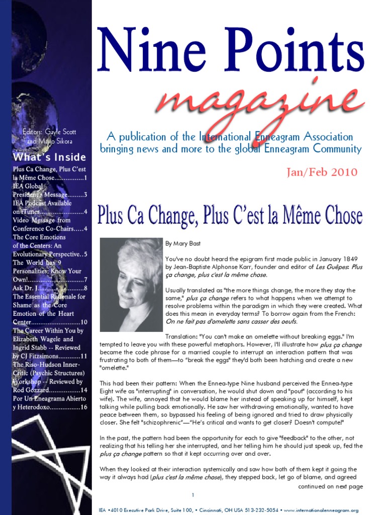 Nine Points Jan-Feb 2010 | PDF | Emotions | Adolescence