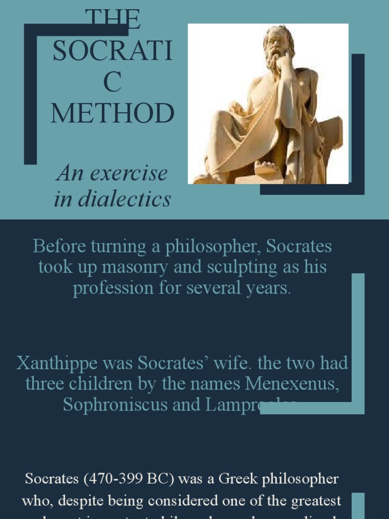 The Socratic Method | PDF | René Descartes | Socrates