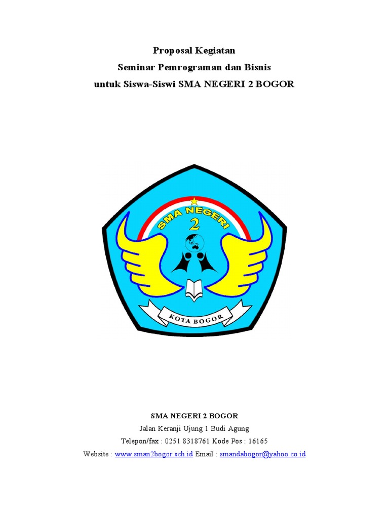 Tugas Proposal Bahasa Indonesia - Maria Tridianti & M. Ridwan | PDF