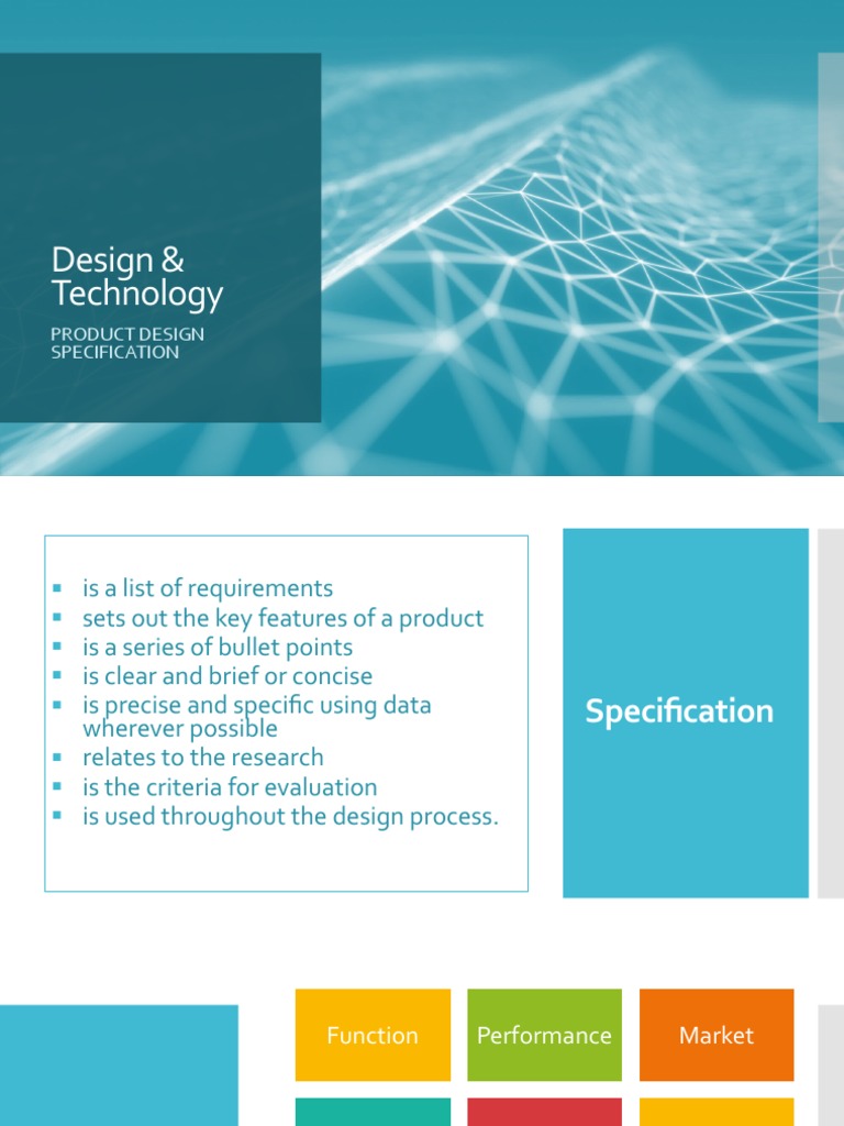 DT Specification Week 2 | PDF | Focus Group | Specification (Technical ...