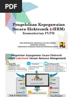 Peralihan eHRM Menjadi New eHRM | PDF