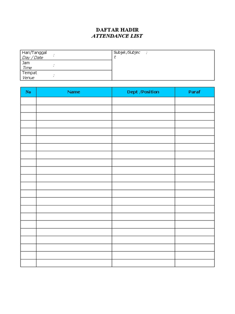 Tool Box Meeting Form 1 | PDF
