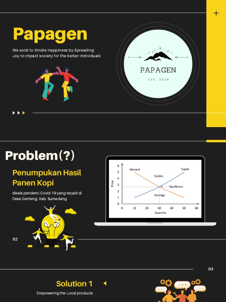 Pitch Deck PAPAGEN | PDF | Business Economics | Marketing