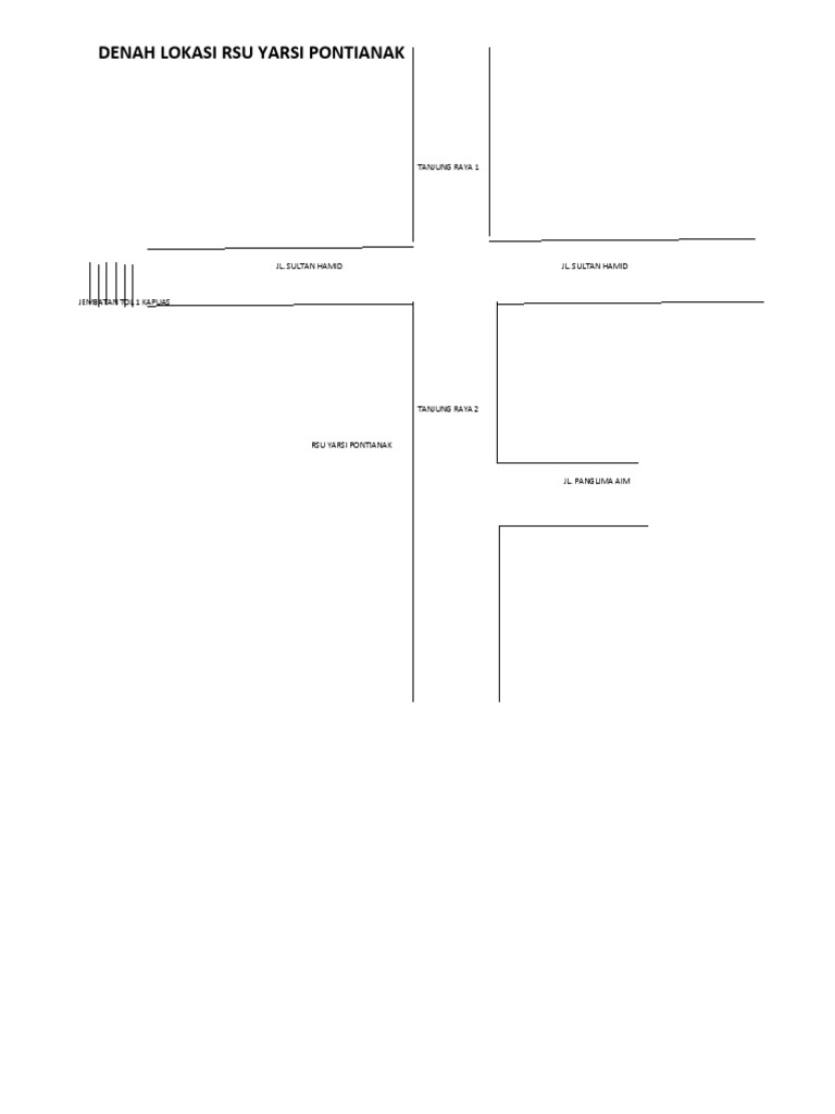Denah Lokasi Rsu Yarsi Pontianak | PDF
