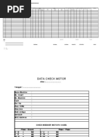 Form Motor Solo Run-Test Sheet | PDF | Manufactured Goods | Electrical ...