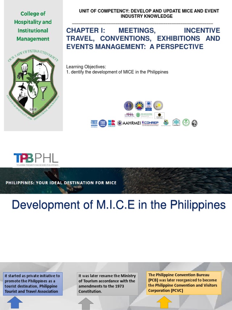 Week 3 - Develop and Update Mice and Event Industry Knowledge ...