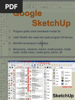 Panduan Lengkap Menggunakan SketchUp Untuk Pemula PDF | PDF | Seni | Komputer