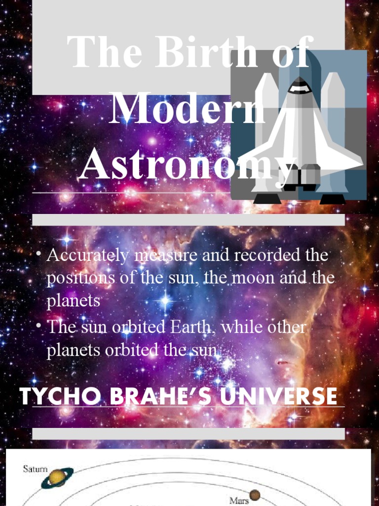 The Birth of Modern Astronomy | PDF