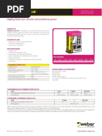 Weberep 360 FFR | PDF | Concrete | Materials