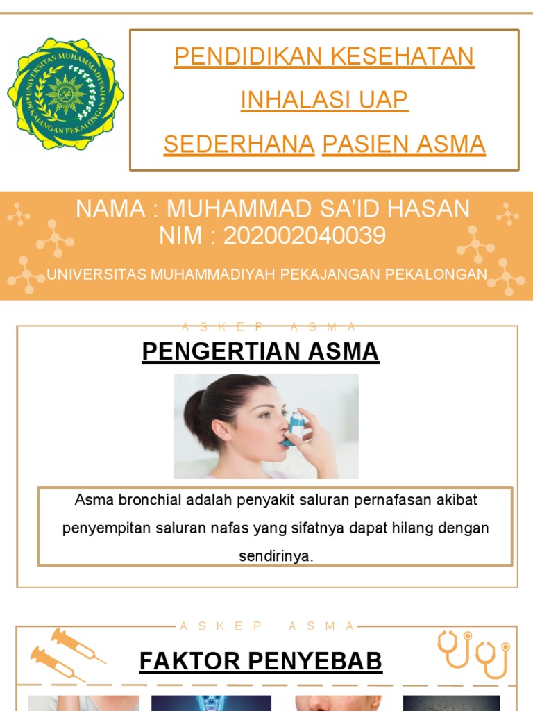 Terapi Inhalasi Uap untuk Asma | PDF | Pengembangan Diri | Kesehatan ...