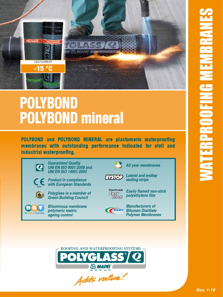 Polybond P | PDF | Polymers | Asphalt