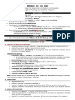Lesson 3 - MedTech Laws in The Philippines (R.A 5527) | PDF | Medicine ...