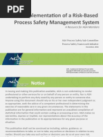 Risk-Based Process Safety Guide | PDF | Risk Management | Safety