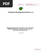 Open and Closed Drain Systems - Offshore: Scope | PDF | Storm Drain | Valve