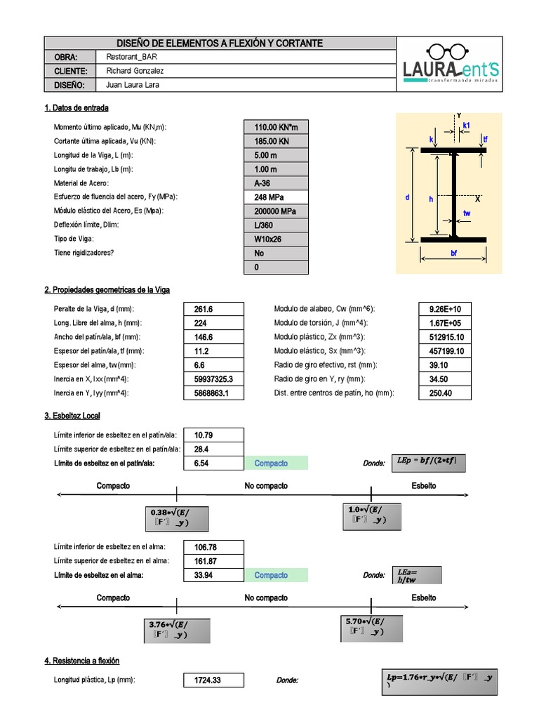 Diseño de Elementos Metálicos | PDF | Análisis estructural | Ciencia de ...