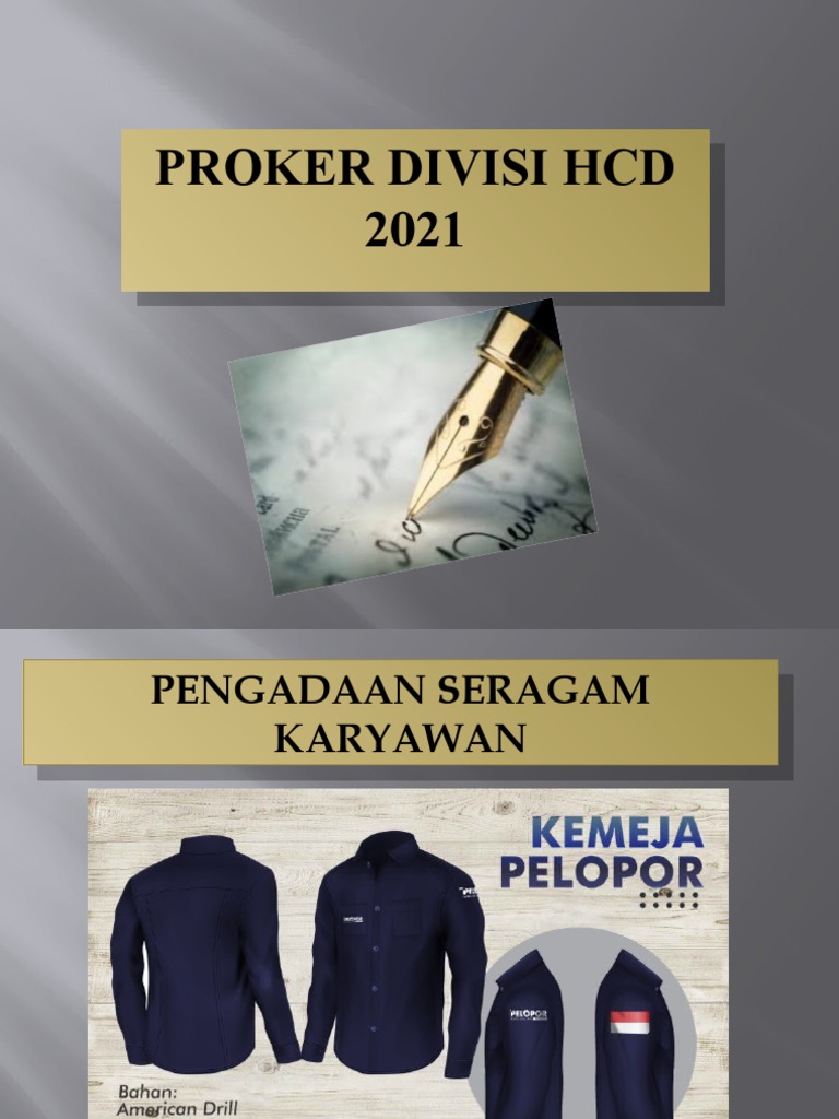 Proker Divisi HCD 2021 | PDF