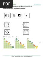 Logiqids Worksheets Sample Questions | PDF | Computers