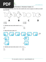 Logiqids Worksheets Sample Questions | PDF | Computers