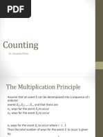 The Fundamental Counting Principle Worksheet | PDF